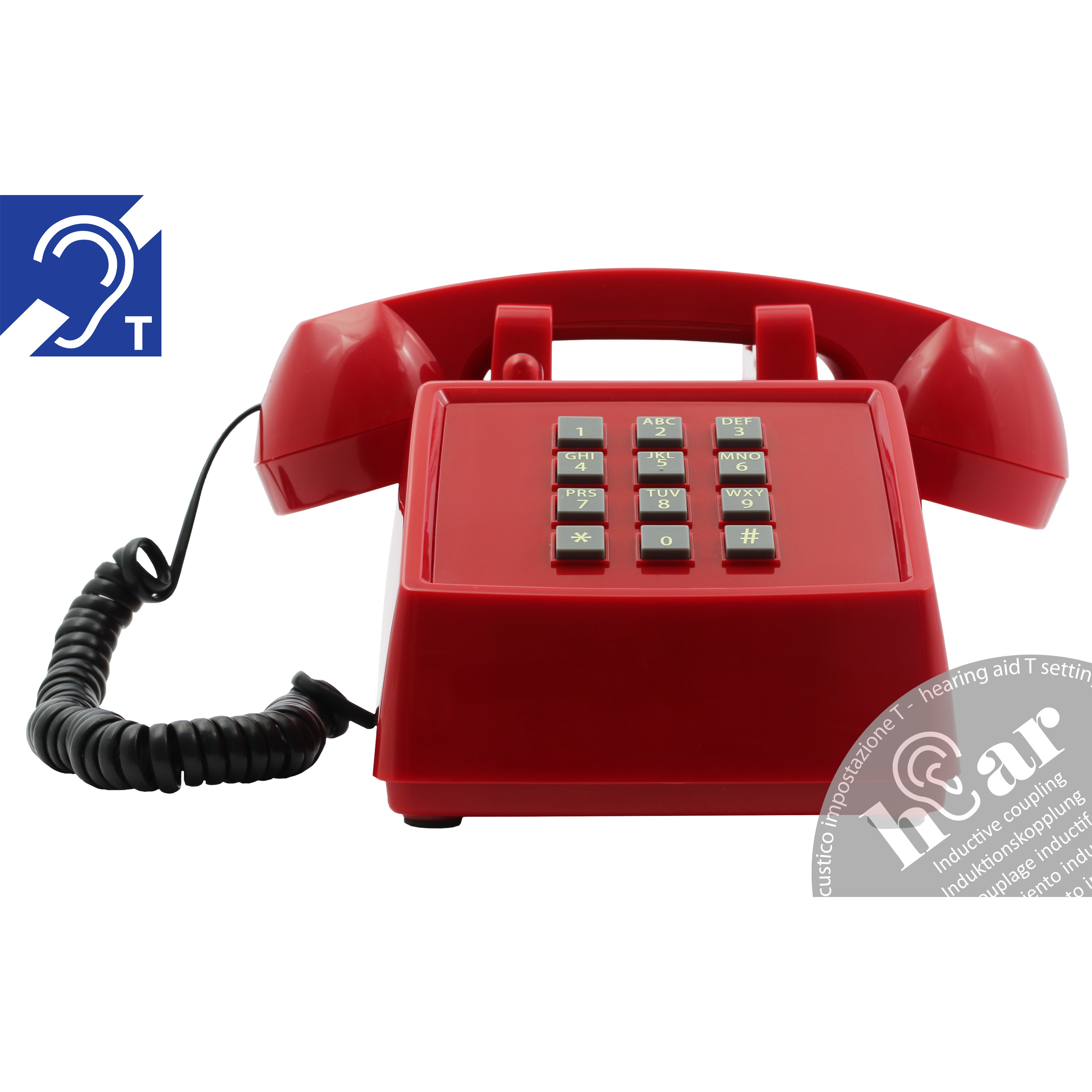 Opis PushMeFon mobile hEar (red) - Opis Technology
